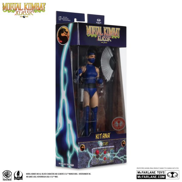 KITANA - MORTAL KOMBAT CLASSIC - MCFARLANE TOYS (PLATINUM EDITION ...