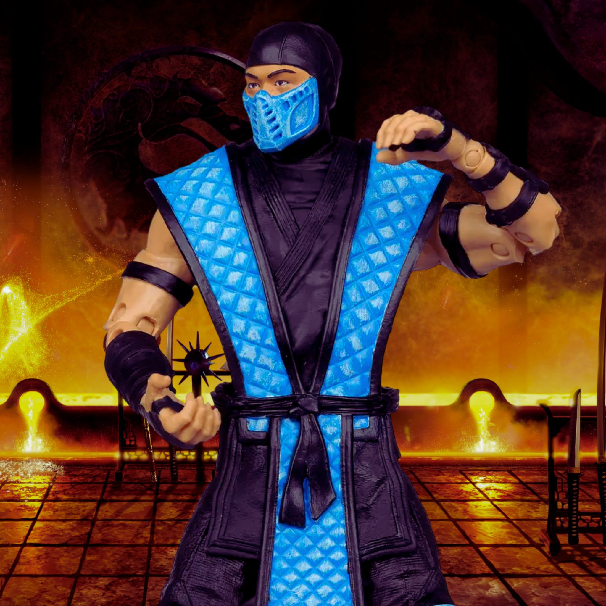 SUB-ZERO - MORTAL KOMBAT KLASSIC - MCFARLANE TOYS - JOBY TOYS